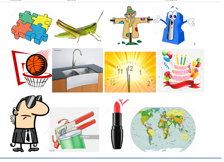 Palabras Combinadas Con Clipart