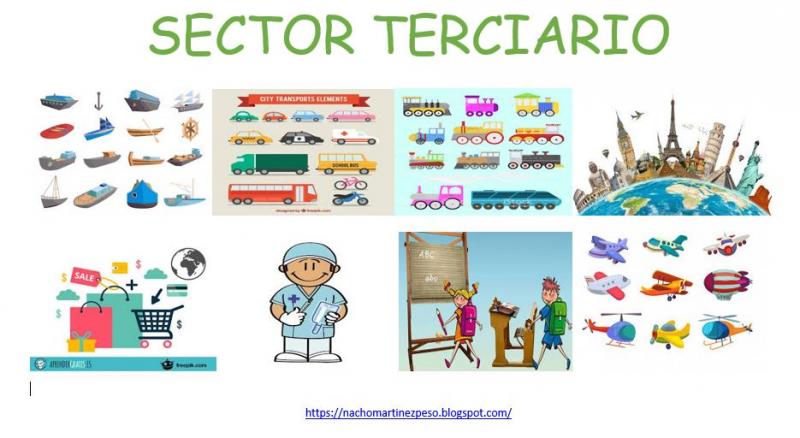 Actualizar más de 76 dibujos sobre el sector terciario mejor ...
